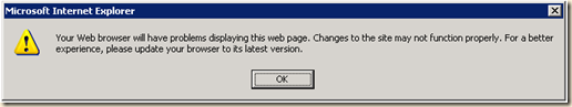 Interesting Sharepoint Controls Warnonunsupportedbrowsers Mike Smiths Tech Training Notes 